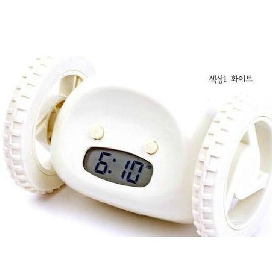 Clocky Runaway Alarm Clock on Wheels – Never Oversleep Again! – Passage ...